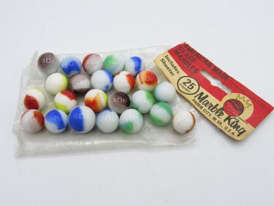 Vintage Marble King American Made Glass Marbles with Original Packaging ...