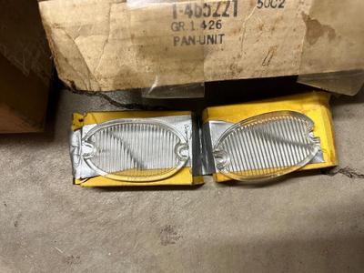 '57 CHEVY BEL-AIR HUBCAPS (3), PAN UNIT AND MORE | EstateSales.org