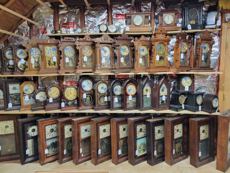 Lifetime Collection of Antique Clocks - Online Auction | EstateSales.org