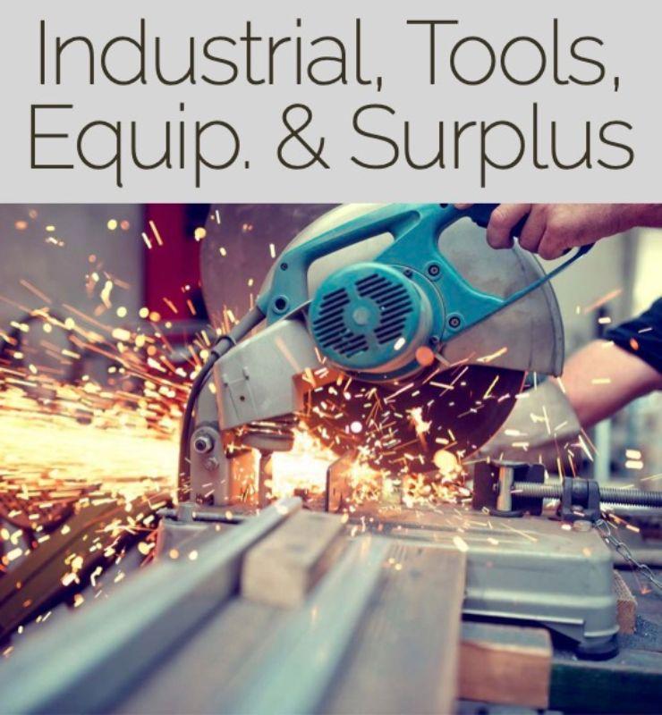 Industrial Tools, Equipment and Surplus | EstateSales.org