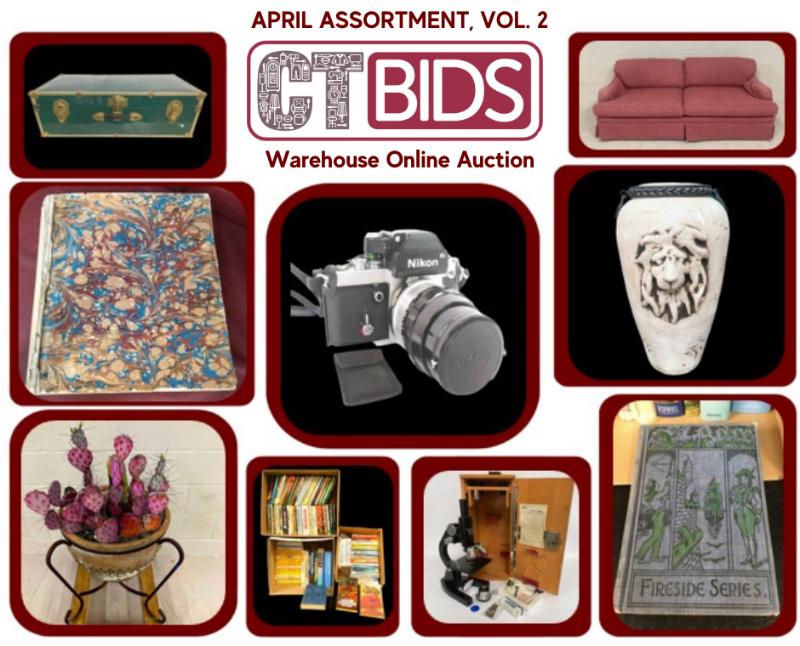 CTBIDS WH Online Auction: APRIL ASSORTMENT, VOL 2 | Ends: M-4/11 | PU ...