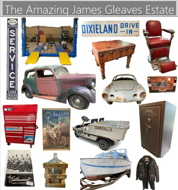 Amazing James Gleaves Estate | EstateSales.org