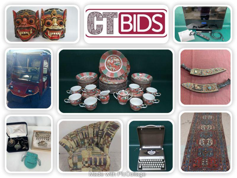 CTBIDS WH Online Auction | AUGUST, VOL. 5 Ends: M-08/29 | PU: W-08/31 ...