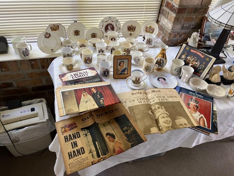 Port Orange mid century time capsule, Queen Elizabeth collection ...