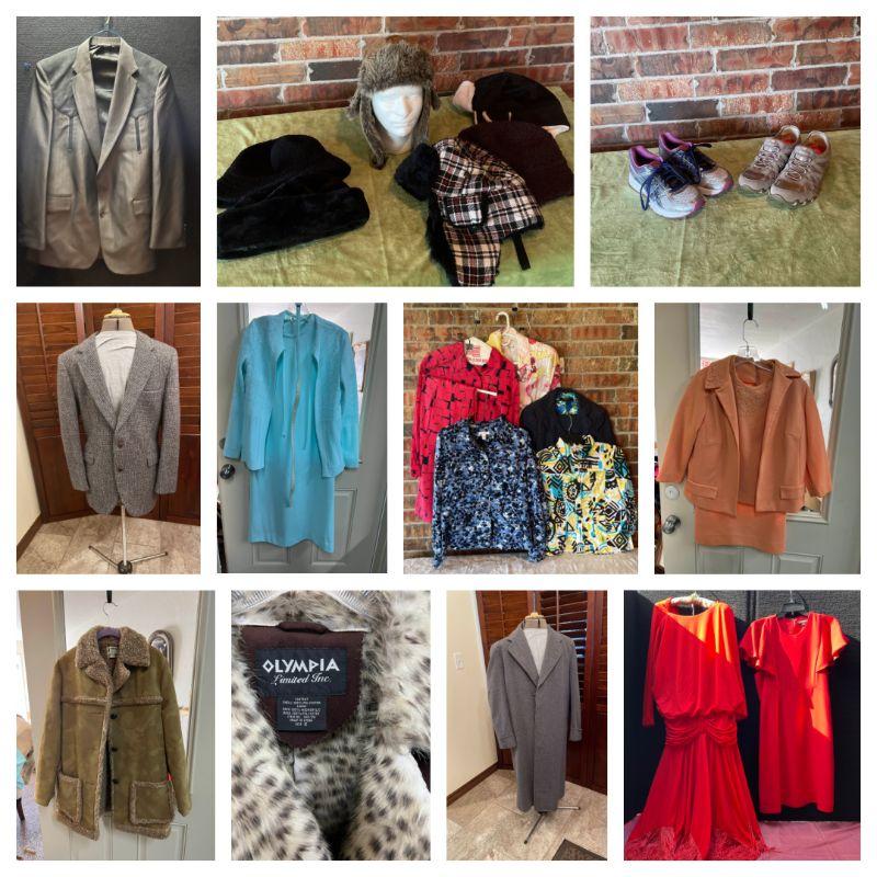 Vintage Clothing Sale bids start to end at 7pm Nov 9th | EstateSales.org