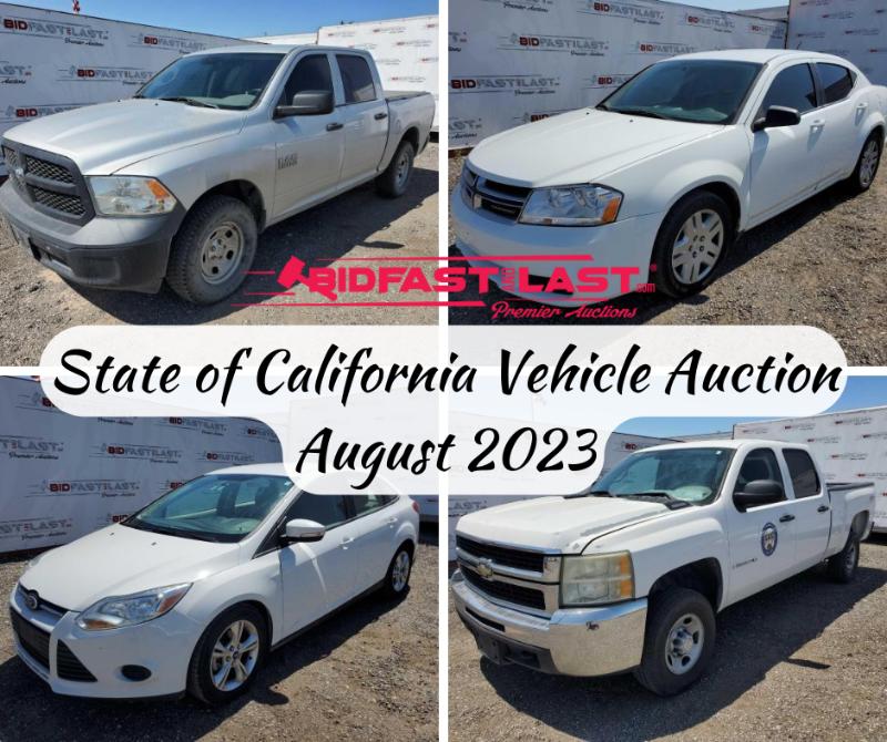 State of California Vehicle Auction | EstateSales.org