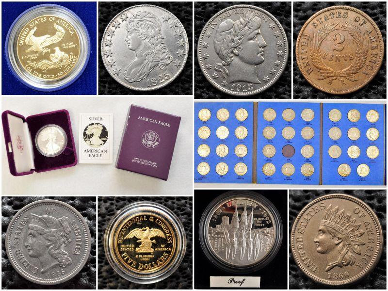 Phase 2 of A True Coin Collector's Auction with Antique, Silver, Gold ...