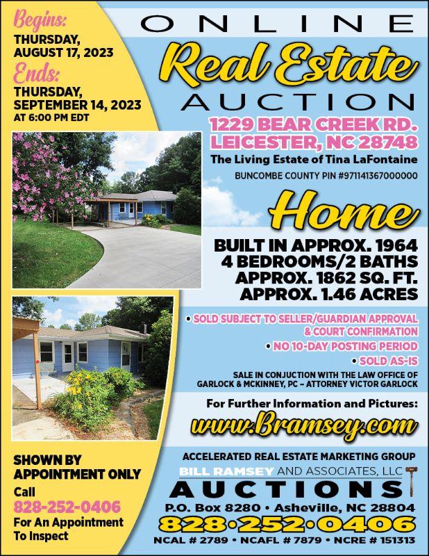 Online Real Estate Auction near Asheville, NC | EstateSales.org