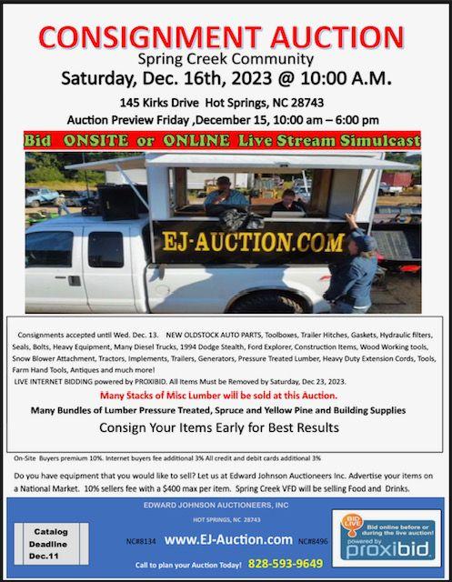 WINTER CONSIGNMENT AUCTION | EstateSales.org