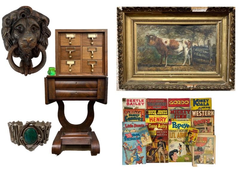 Weekly Estate Auction Featuring Antique Furniture, Art, Collectibles ...
