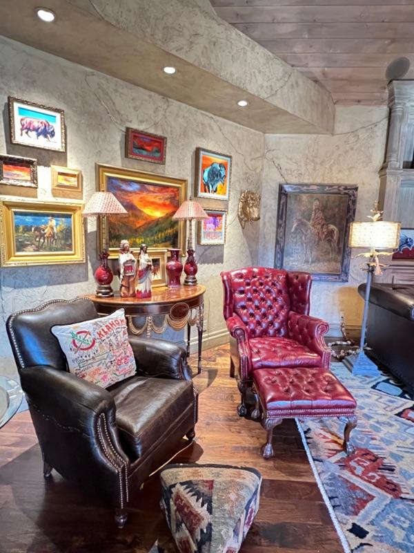 Executive Estate in Edmond's Woody Creek w/ Fine Art & Furnishings ...