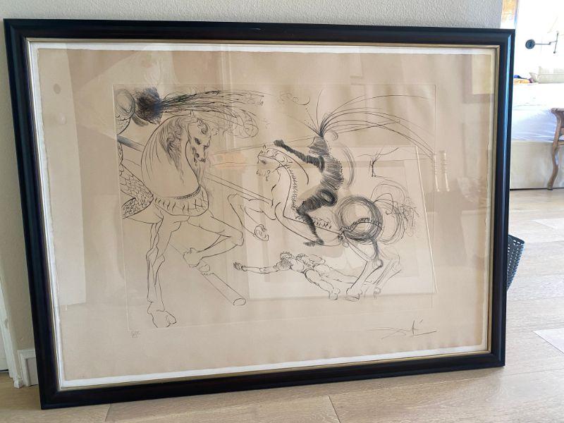 Artwork (Salvador Dali, R.C. Gorman, Erica Kahn), Decorative Plates ...