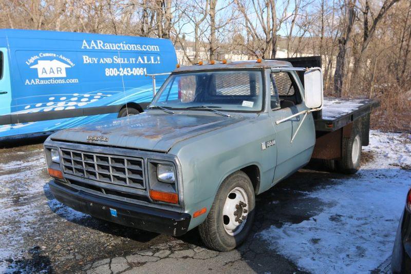 1981 Dodge Ram D350 Flatbed Auction Ending 2/29 | EstateSales.org