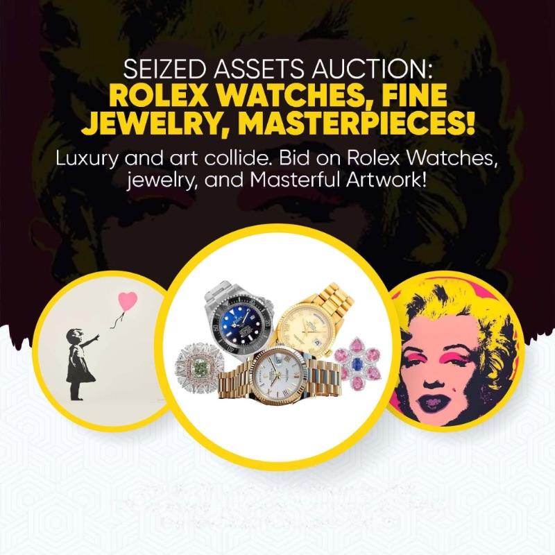 PUBLIC AUCTION- FINE ART, JEWELRY, ROLEX WATCHES. | EstateSales.org