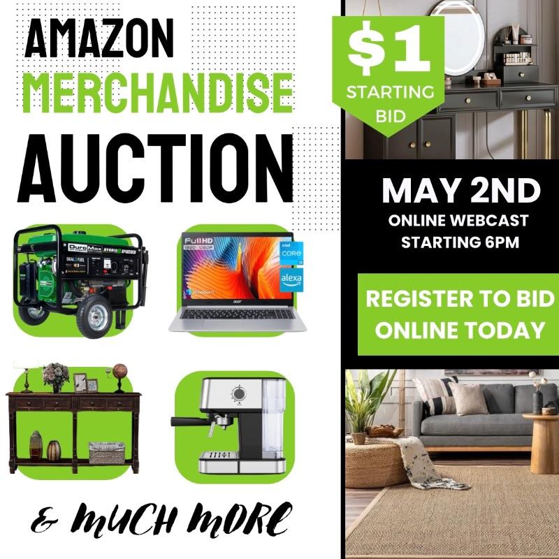 Amazon Merchandise Liquidation Auction - Live Webcast | EstateSales.org