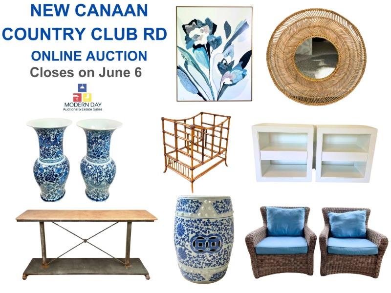 NEW CANAAN COUNTRY CLUB ROAD ONLINE AUCTION from Modern Day Auctions ...