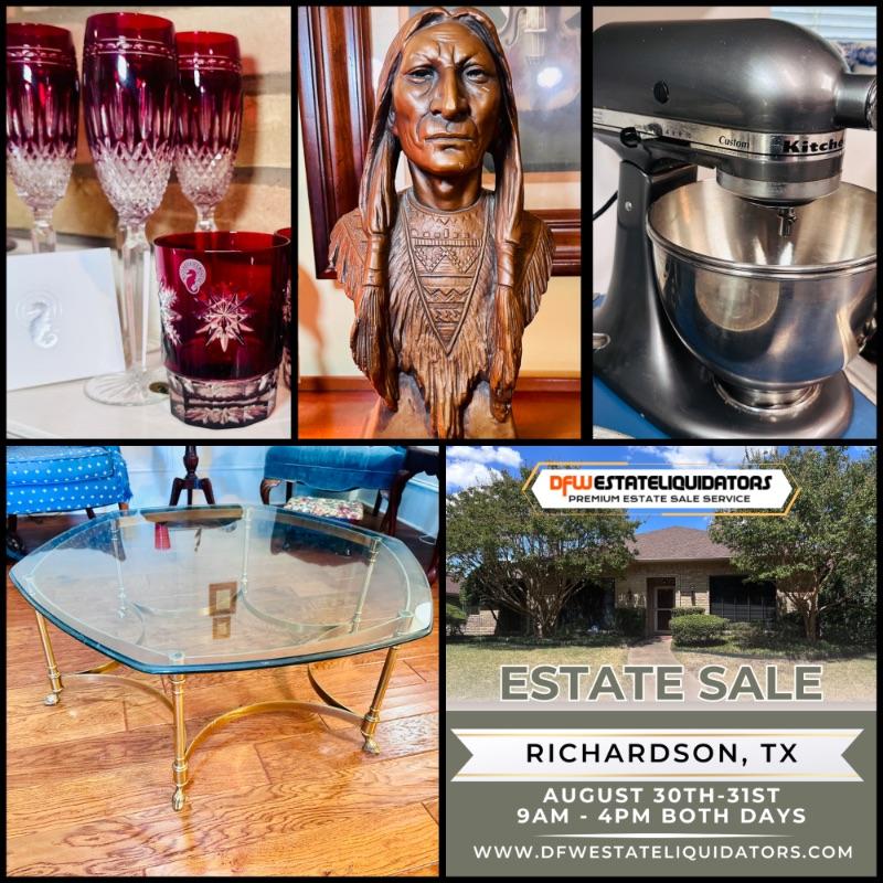 **Incredible Richardson Estate Sale** Waterford, Bronze, MCM ...