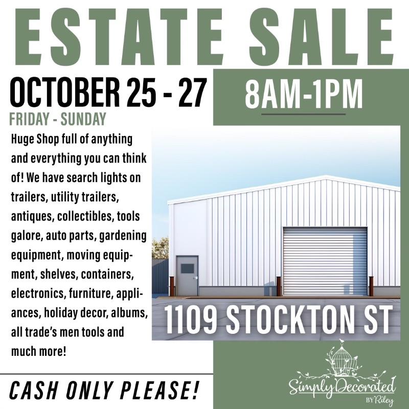 Huge Shop Estate Sale! | EstateSales.org