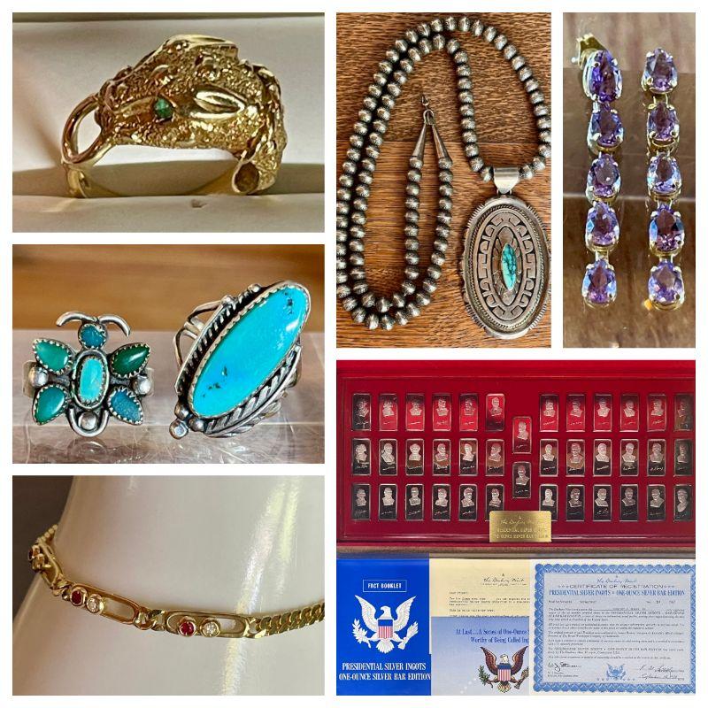 Loveland, CO, Vintage & Antique Fine Jewelry Estate, Set of ...