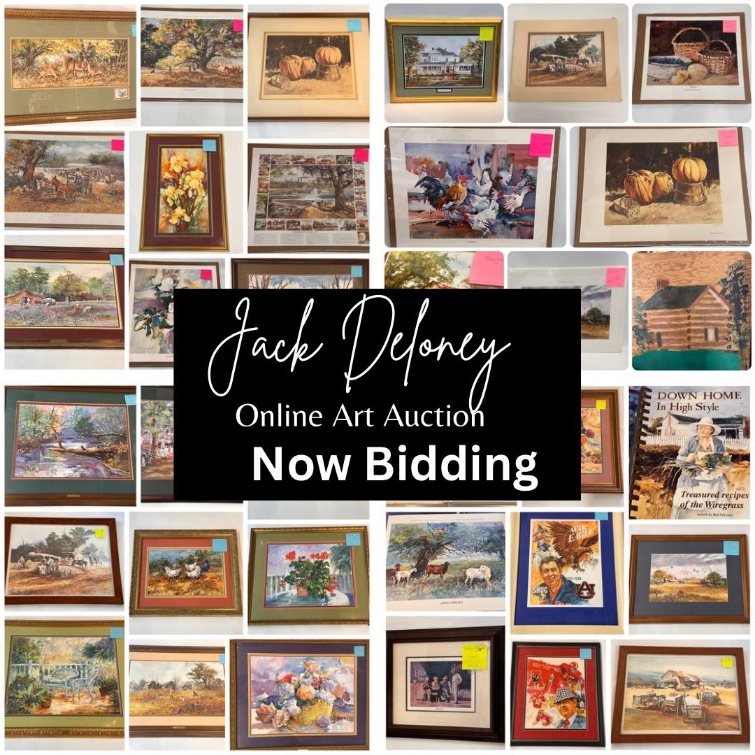 3rd Annual Jack Deloney Online Art Auction | EstateSales.org
