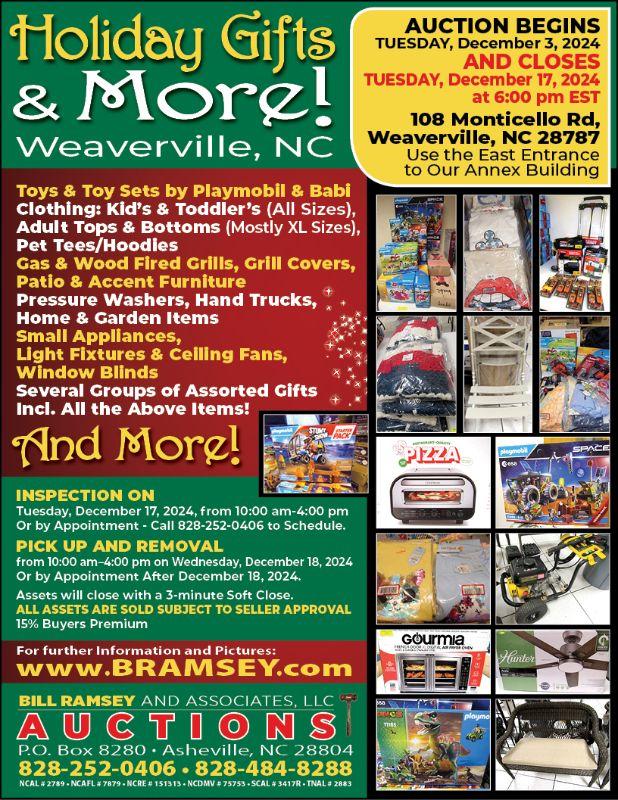 Holiday Gift Auction | EstateSales.org