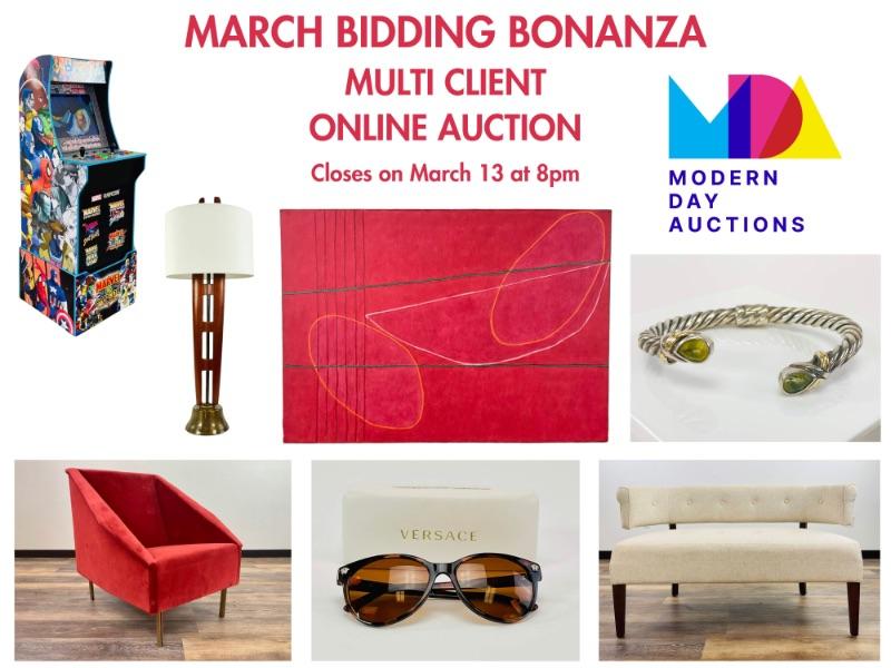 March Bidding Bonanza Multi Client Online Auction by Modern Day ...
