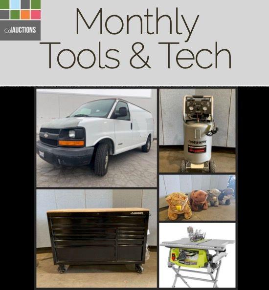 Monthly Tools & Tech Auction | EstateSales.org