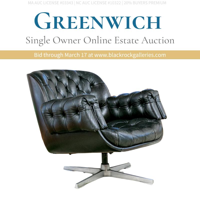 Greenwich Single Owner Online Estate Auction (P/U Wed from 9-2 by Appt ...