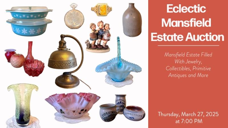 Eclectic Mansfield Estate Filled With Jewelry, Collectibles, Primitive ...