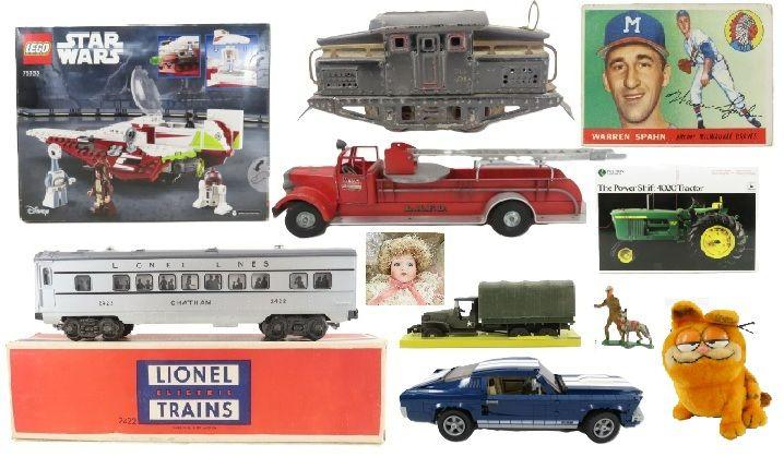 Thurs April 17th 5pm cst Toys, Trains, LEGO & Sports Collectibles ...