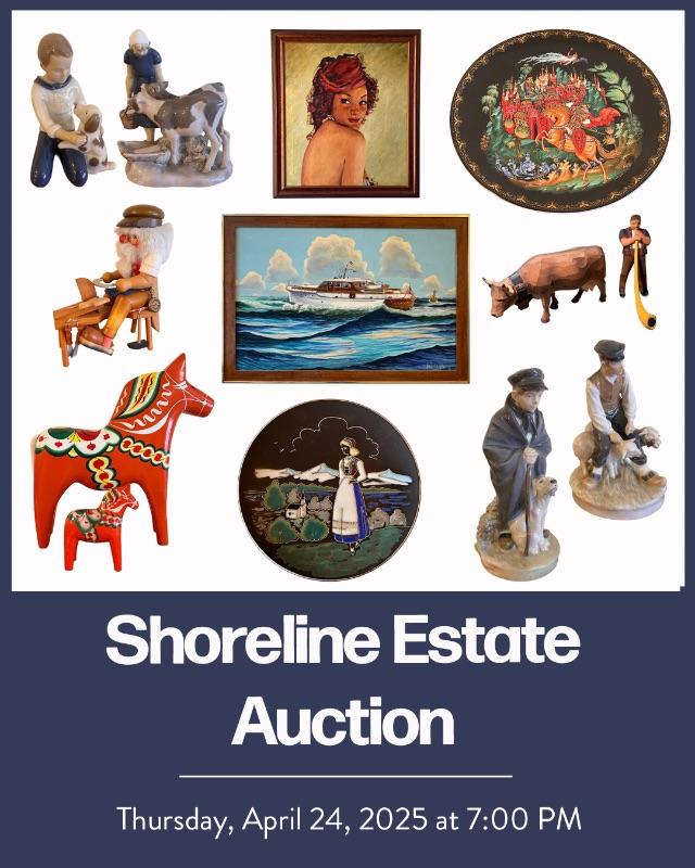 Shoreline Estate Filled With A Mix Of Contemporary And Vintage ...