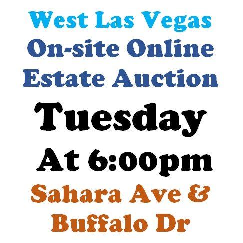 TUESDAY @6:00PM - Sahara & Buffalo Estate Online Auction 5/20 ...
