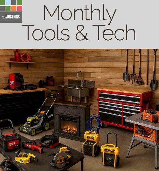 Monthly Tools and Tech Auction | EstateSales.org