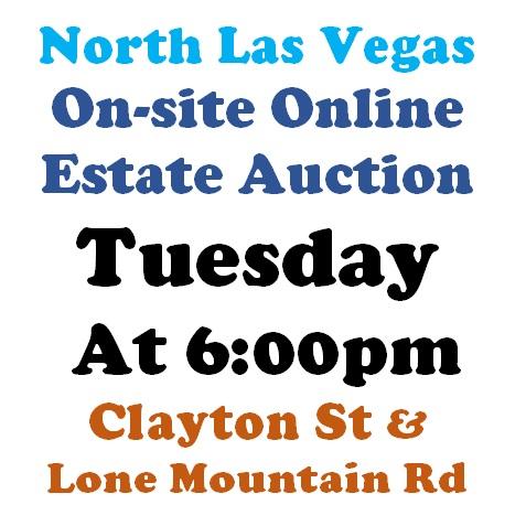 TUESDAY @6:00PM - Clayton & Lone Mountain Estate Online Auction 6/3 ...