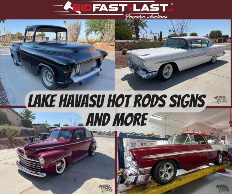 Lake Havasu Hot Rods Signs and More | EstateSales.org