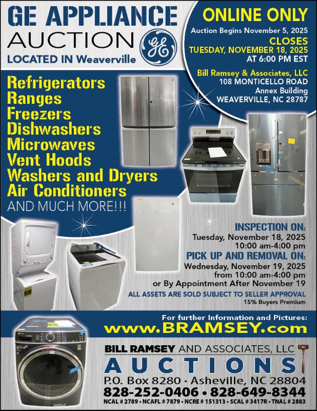 Amazing Appliance Auction!!! | EstateSales.org